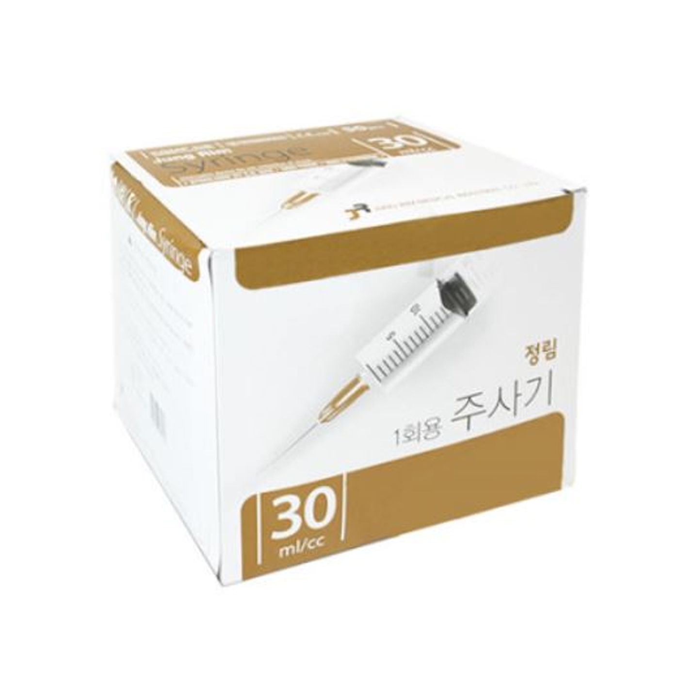 [정림의료기] 일회용 주사기 30cc (21G, 1-1/4인치, 50개)