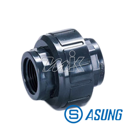 [아성] 유니온(크린PVC) 50A(나사)