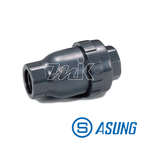 [아성] 볼체크밸브(크린PVC) 50A(나사)