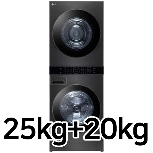 [LG전자] 오브제컬렉션 워시타워 W20KDQ드럼세탁기+건조기/세탁용량:25kg/건조용량:20kg DW
