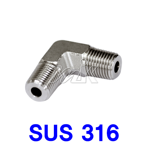 [MK] 스텐유압PT엘보(SUS316) 3/8*1/4