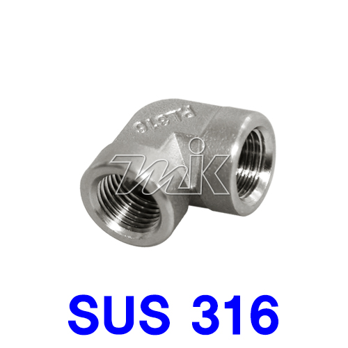 [MK] 스텐속엘보(SUS316)고압용 3/8
