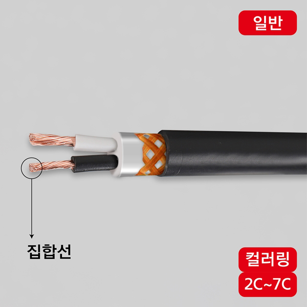 [시중품] TFR-CVV-SB - TFR-CVV-SB (주문품) - 1.0SQ * 2C (100M) (칼라링)