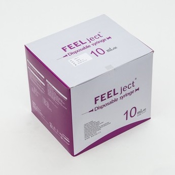 [필텍] 일회용 주사기 10cc (23G, 1인치, 100개)